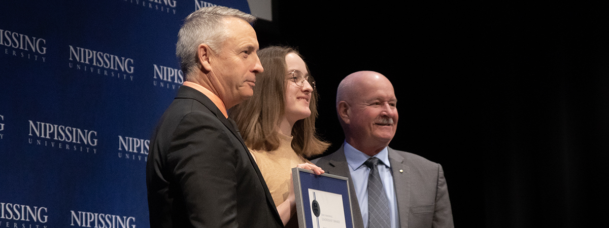 Nipissing students honoured for outstanding contributions | Nipissing ...