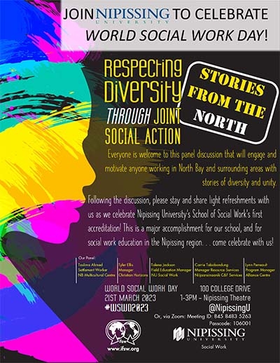 World Social Work Day 2023 poster | Nipissing University
