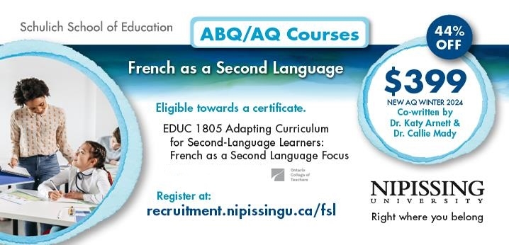 Adapting Curriculum Slider | Nipissing University