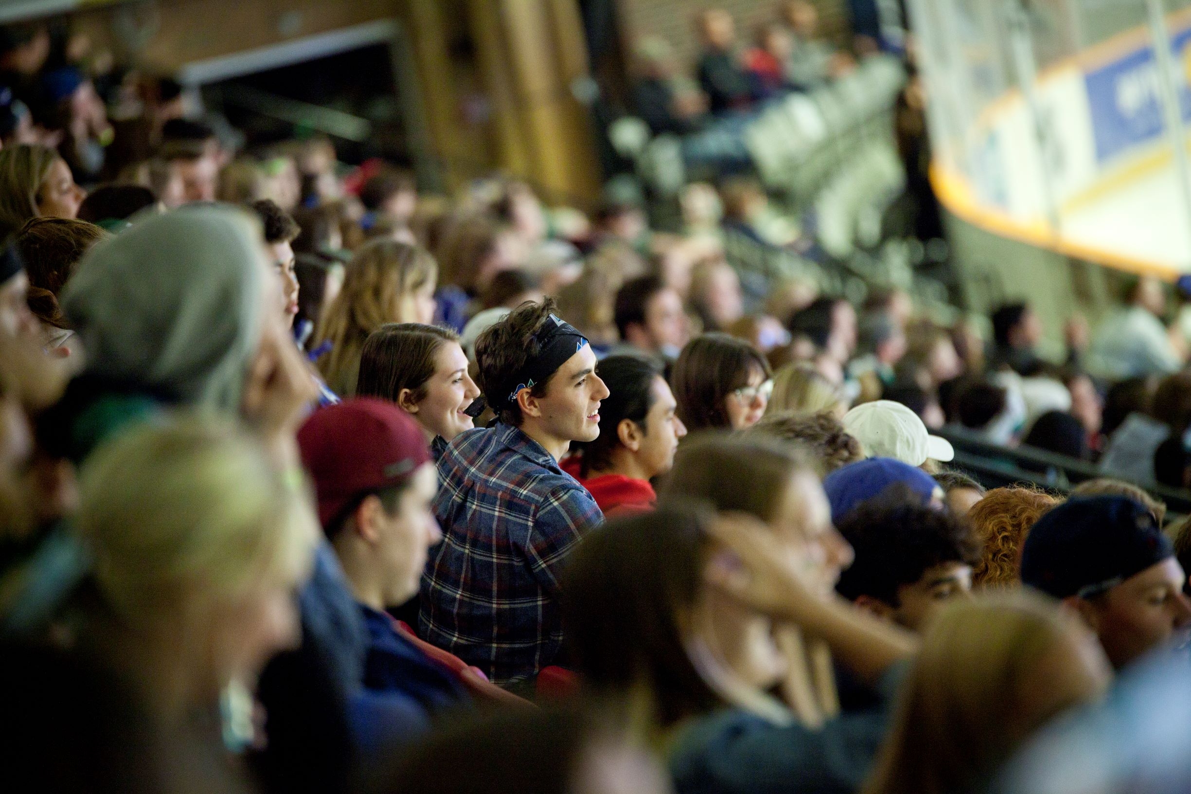 Hockey game crowd | Nipissing University