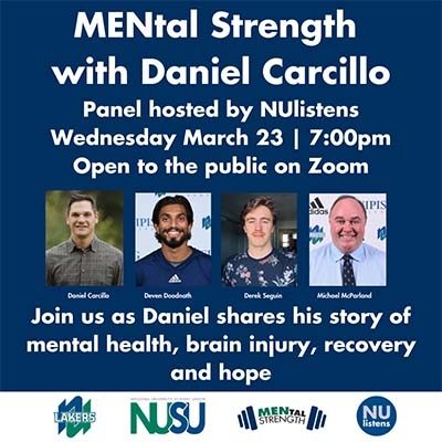 MENtal Strength with Daniel Carcillo | Nipissing University