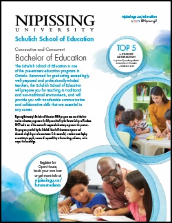 Concurrent BA/BSc/BEd/BPHE/BFA/BBA | Nipissing University