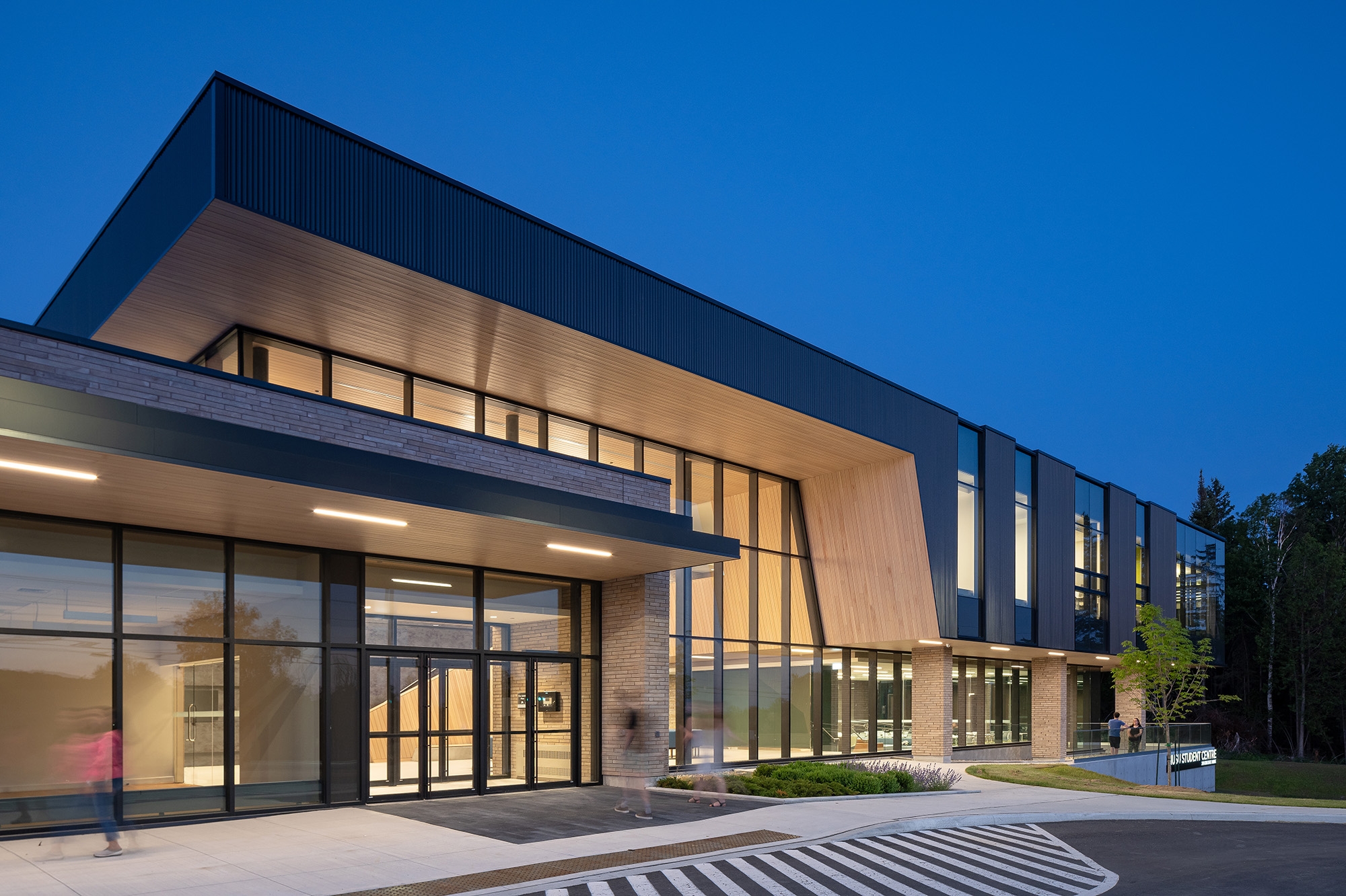 NUSU Student Centre Gallery - Exterior | Nipissing University