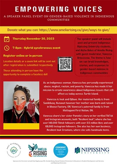 Empowering Voices | Nipissing University