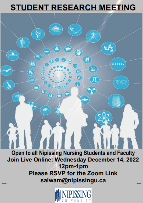 NURS_Student Research Meeting | Nipissing University