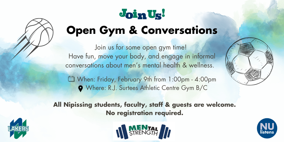 Open Gym & Conversations | Nipissing University