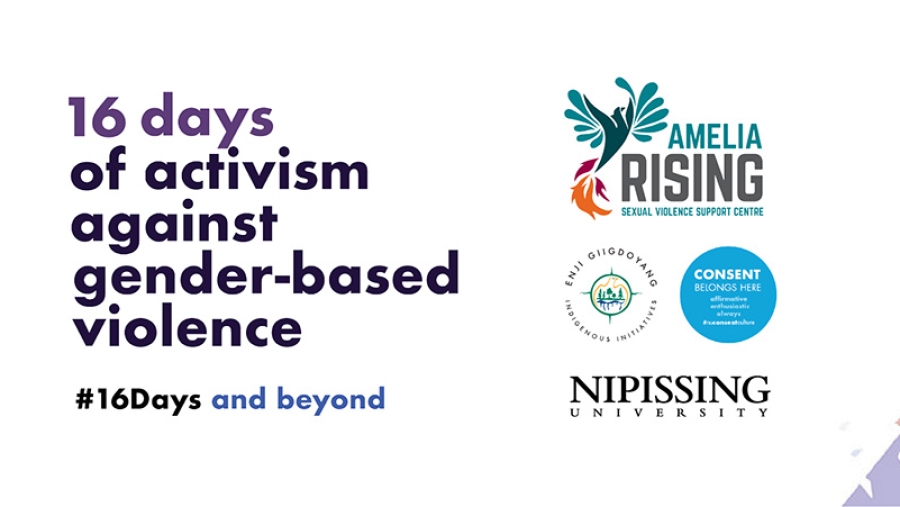 16 Days of Activism: Sign and Banner Making | Nipissing University