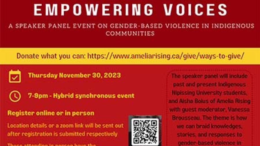 Empowering Voices | Nipissing University