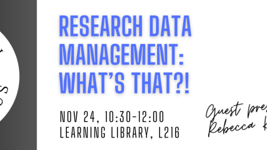 Research Data Management Photo | Nipissing University