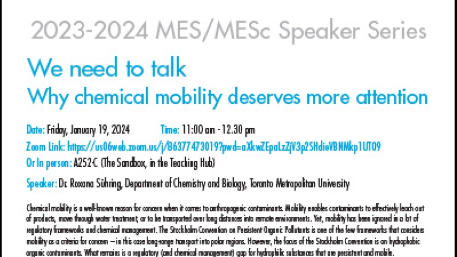 We need to talk; Why chemical mobility deserves more attention ...